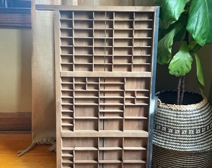 Vintage Printer Drawer Hamilton Letterpress Tray Type Set Drawer ...