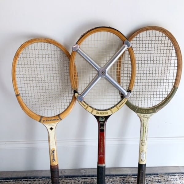 Wood Tennis Rackets - Etsy