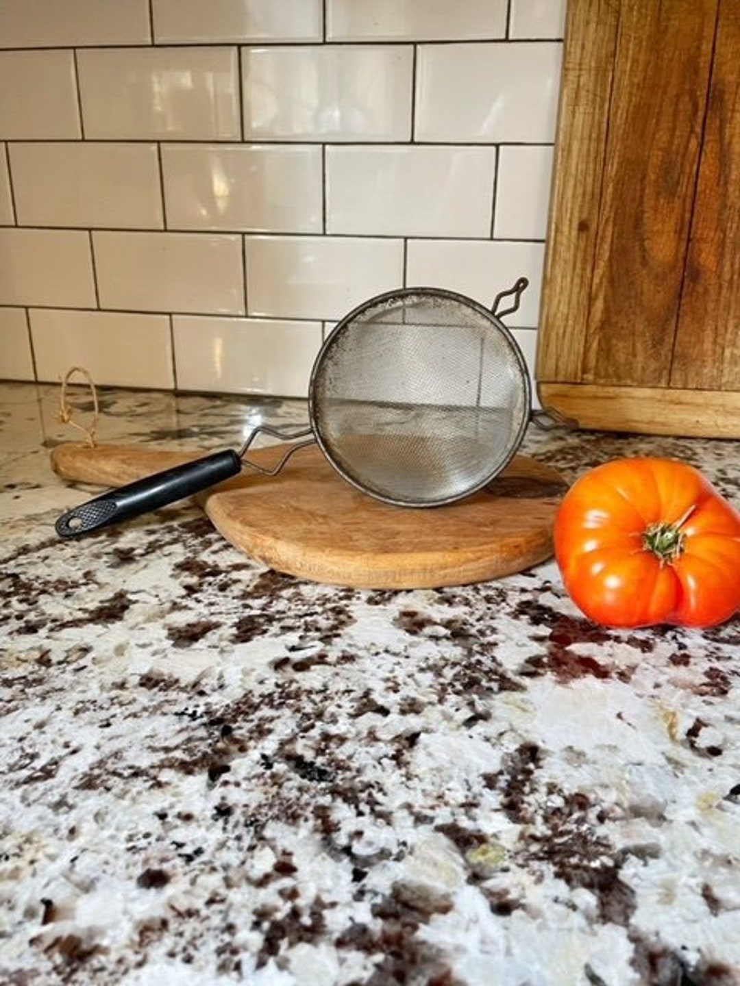 Vintage Hand Strainer Small Mesh Strainer Colander Kitchenware - Etsy