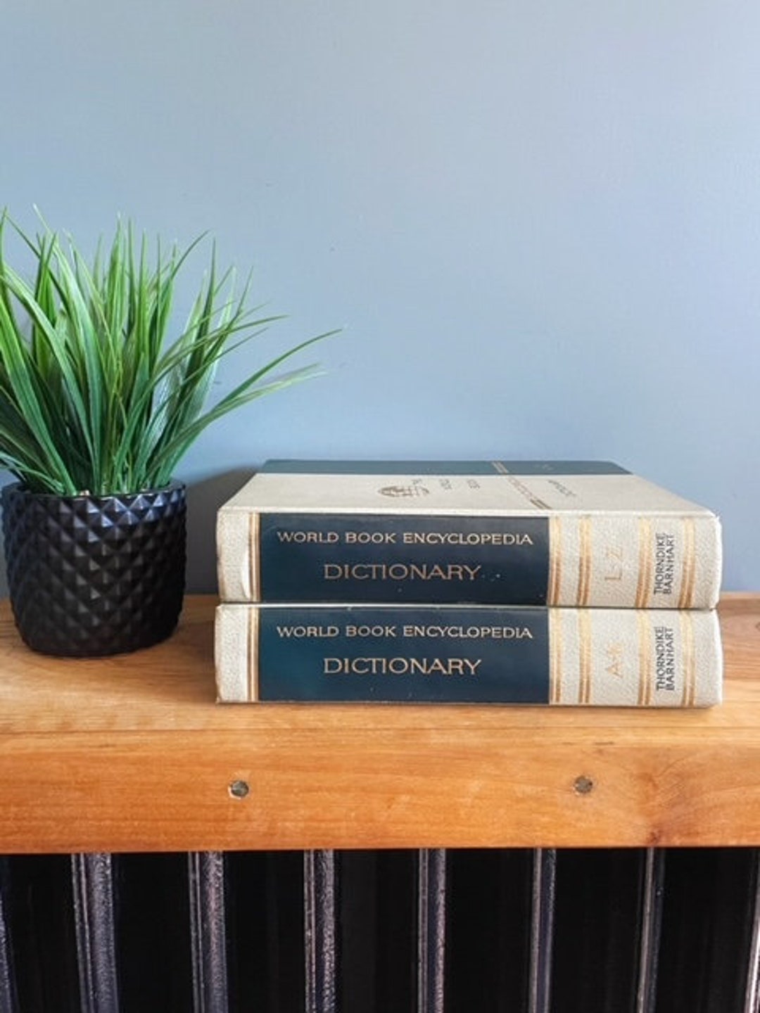 The World Book Encyclopedia Dictionary Set of 2 Vintage Dictionaries ...