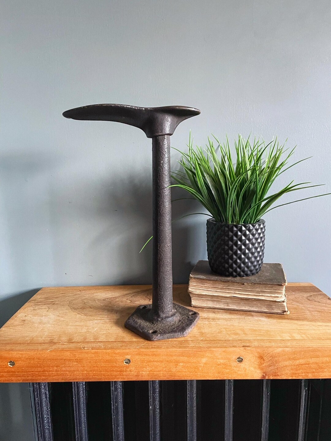 Cast Iron Cobbler Stand Vintage Shoe Form Stand - Etsy