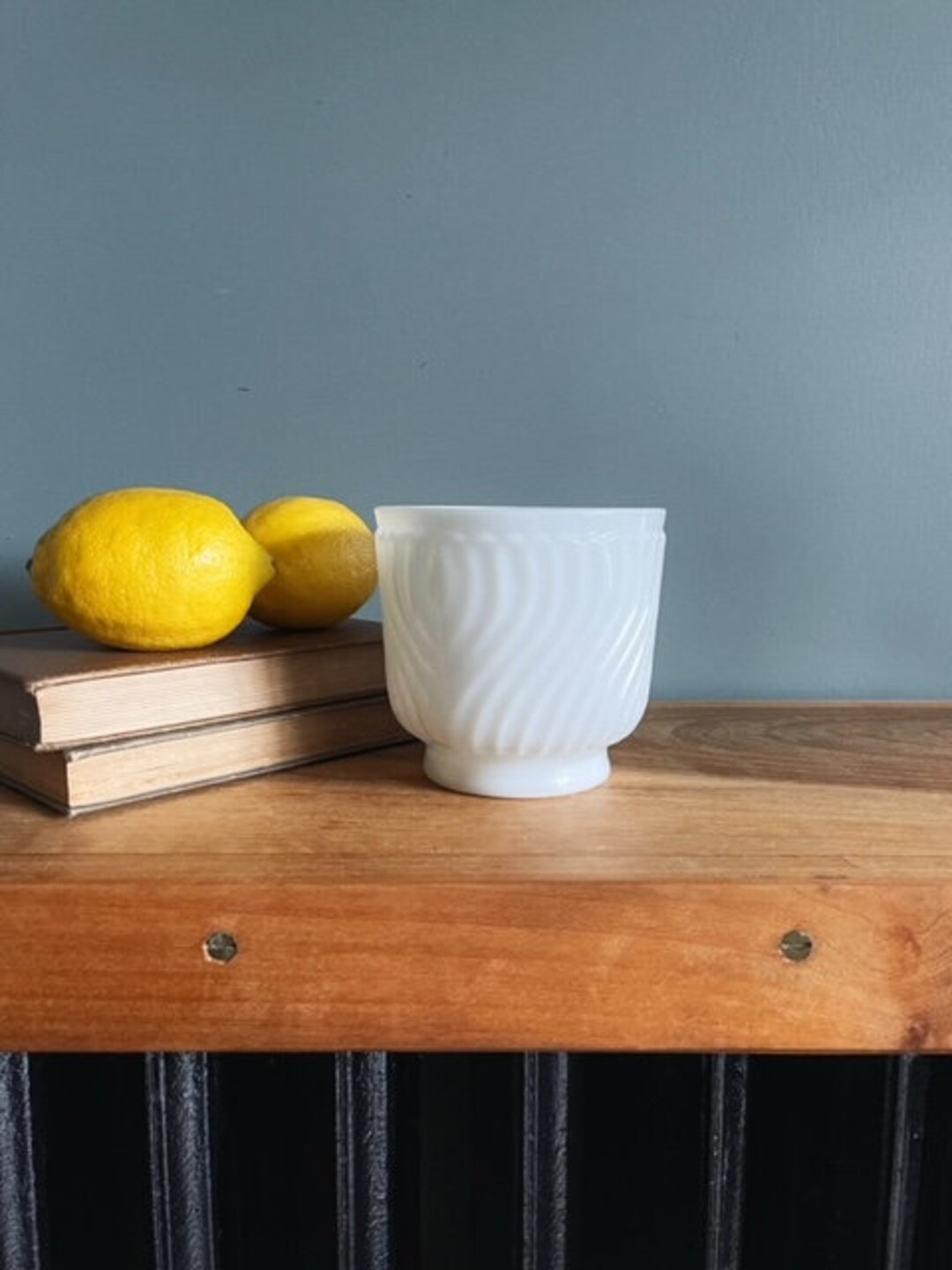 Vintage Milk Glass Vase Floral Vessel NAPCO Glassware - Etsy