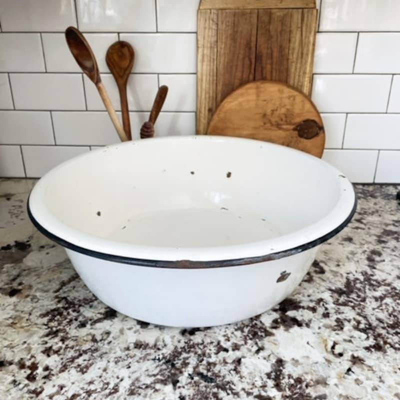 Vintage Enamelware - Etsy