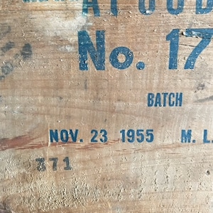 Vintage Atlas Explosives Crate Box Wooden Dynamite Crate - Etsy