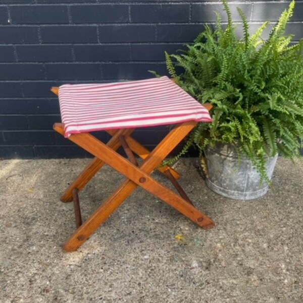 Folding Stool Canvas - Etsy
