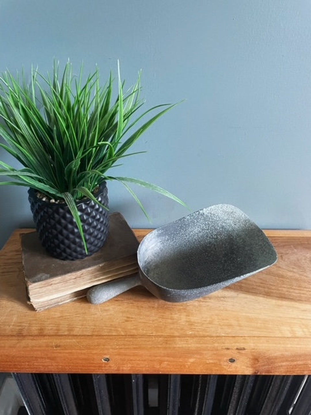 Vintage Metal Farm Scoop Grain Scooper - Etsy