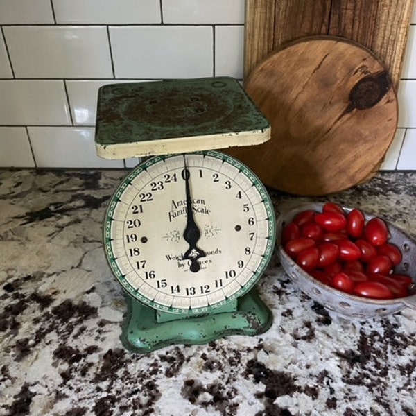 Vintage Metal Scale - Etsy