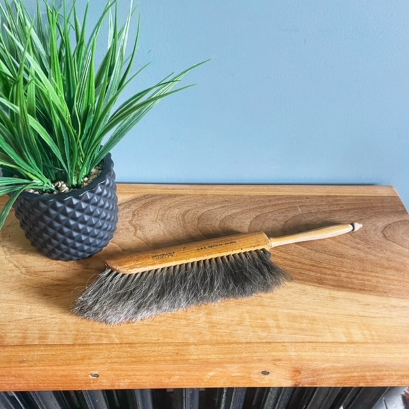Vintage Horsehair Brush Broom Drafting Bench Broom - Etsy