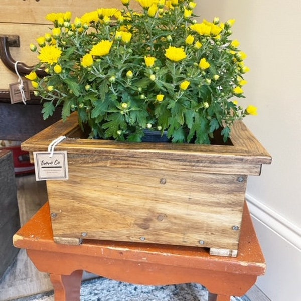 Wooden Planter Boxes - Etsy
