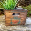 Reclaimed Wood Handmade Box Art Supply Storage Rustic Centerpiece - Etsy