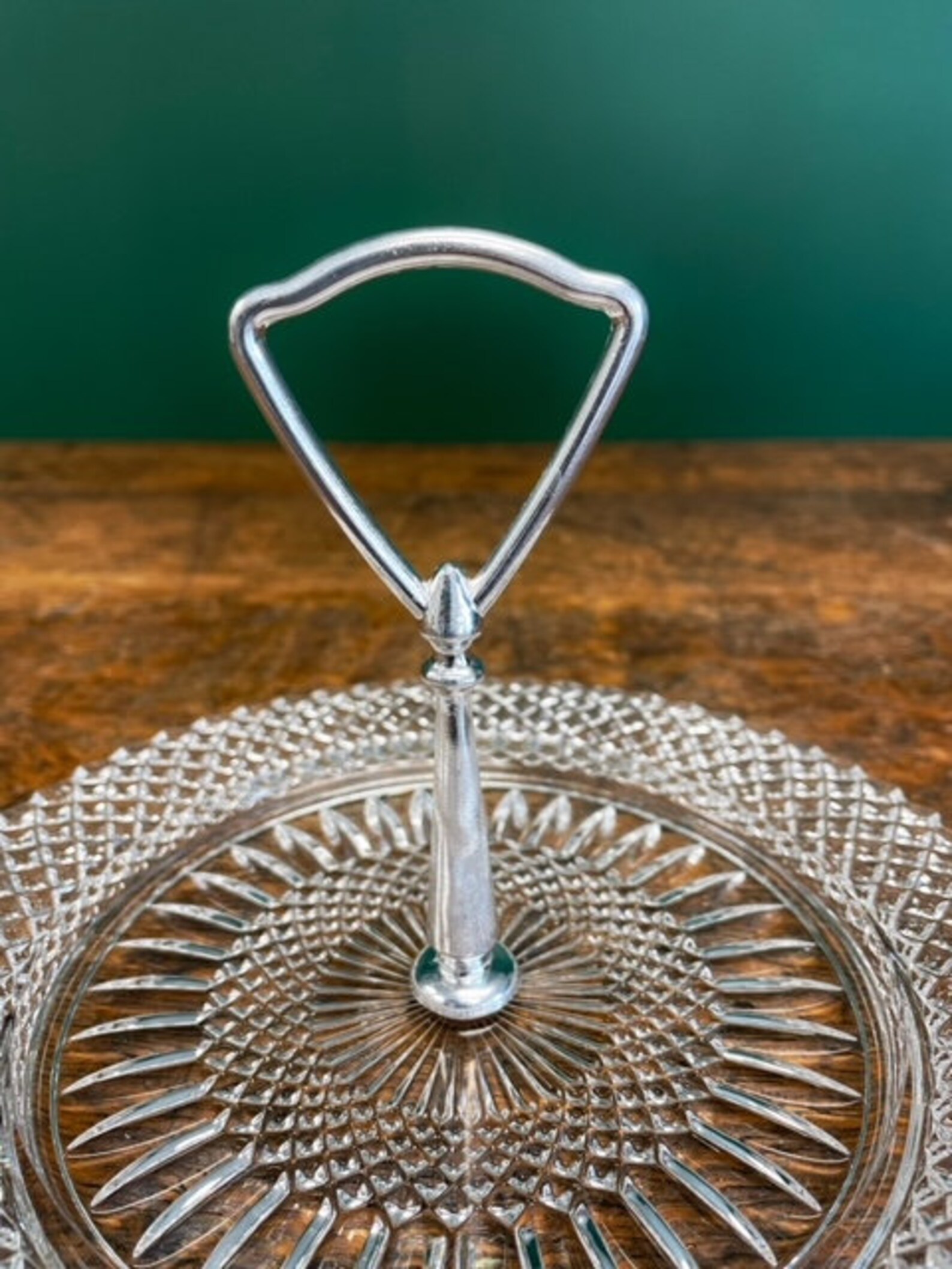 Vintage Depression Glass Plate Miss America Trinket Dish - Etsy