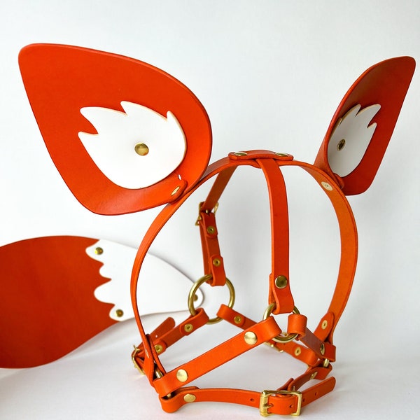 Red Fox Mask - Etsy