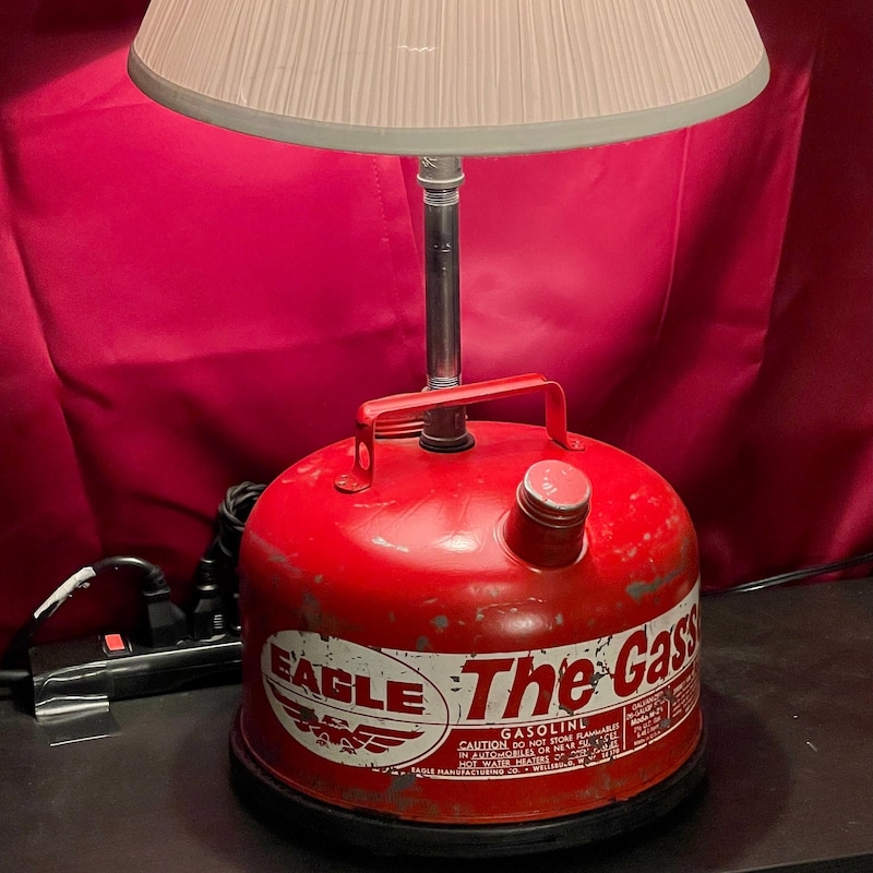 Gas Can Lamp - Etsy