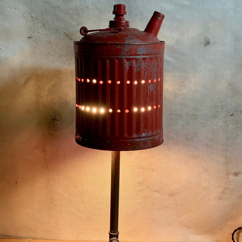 Gas Can Lamp - Etsy