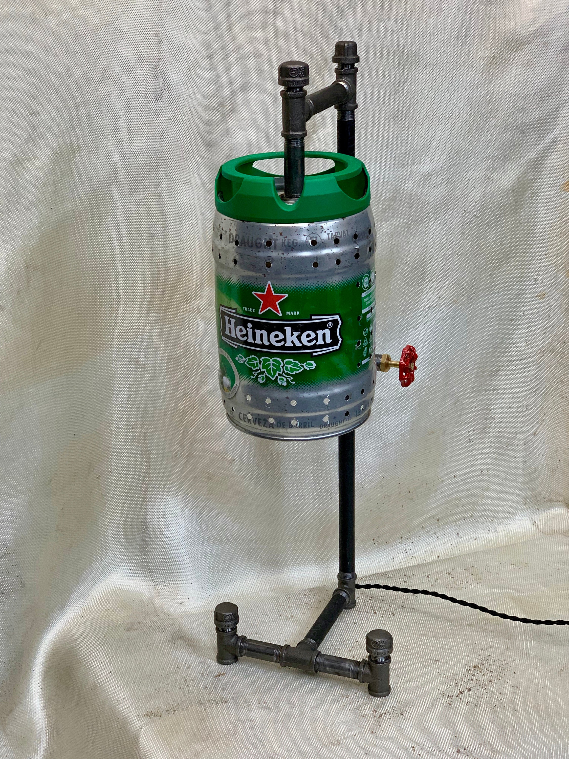 Mini Beer Keg Pipe Lamp - Etsy