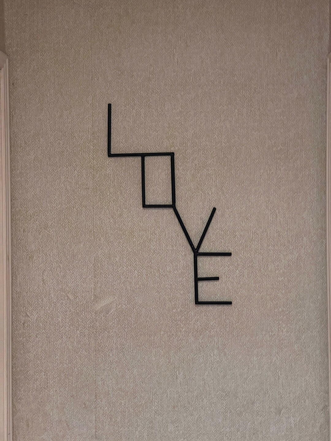 Rebar Love Wall Hanging - Etsy