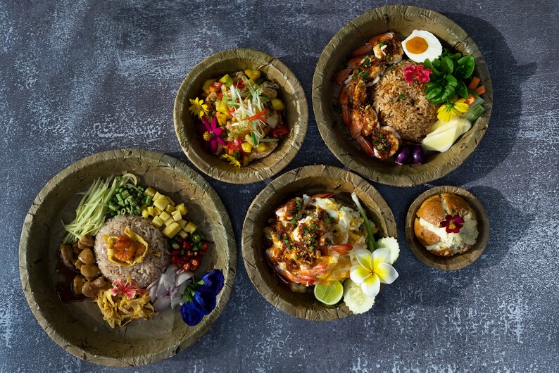 TAPARI Beautiful Sturdy Eco-friendly Disposable Leaf Plates - Etsy