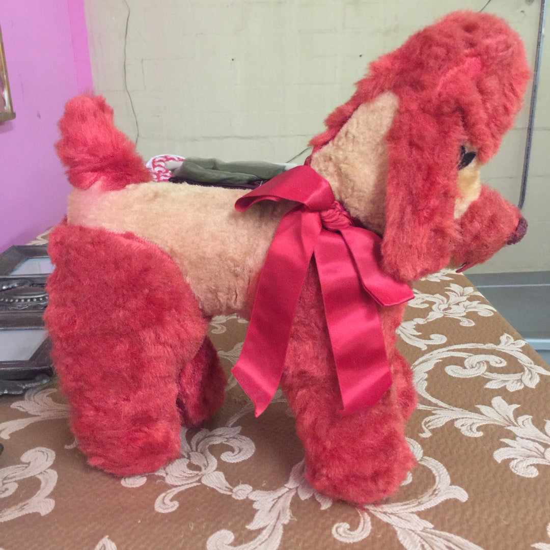 1950s Vintage Plush Poodle Dog Stuffed Toy - Etsy