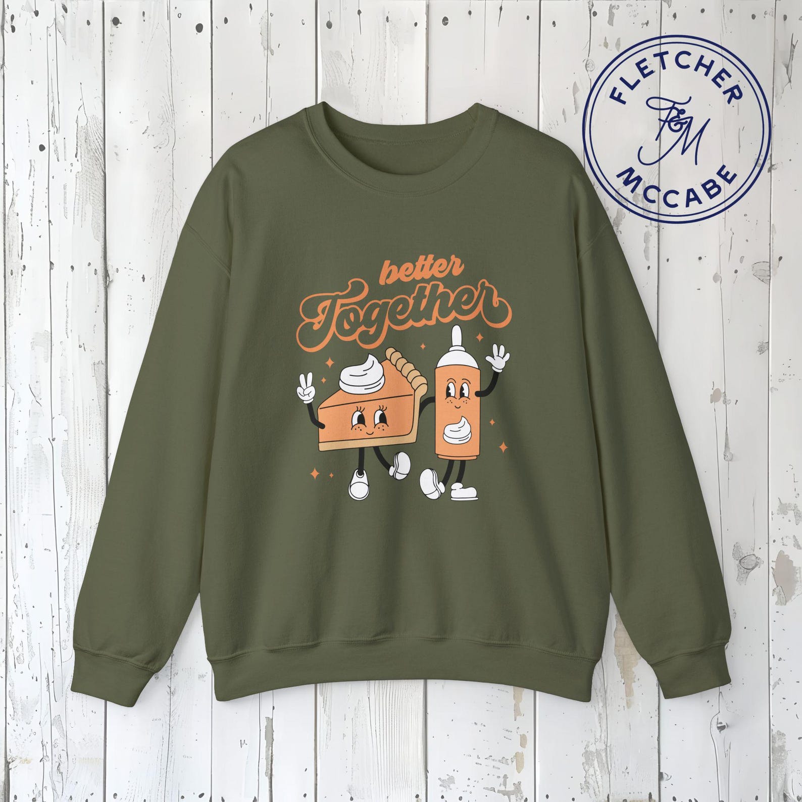 Better Together Pumpkin Pie and Whipped Cream - Thanksgiving - Fall ...