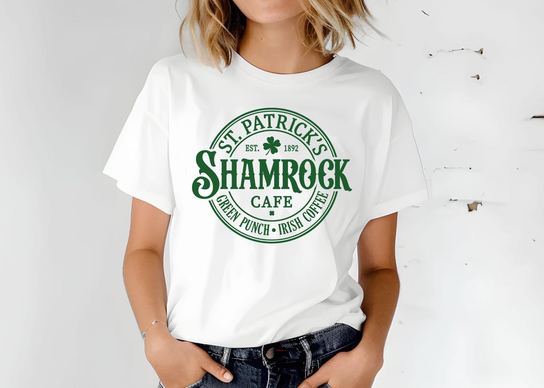Shamrock Cafe - Luck - Irish Coffee - Green Punch - St. Patrick's Day ...
