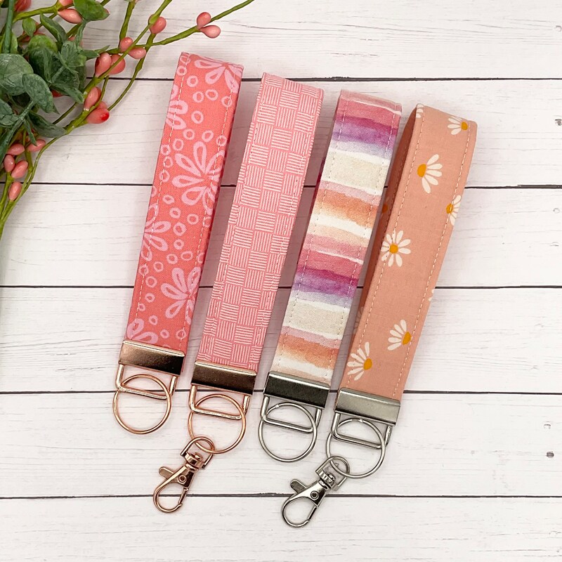 Cute Wristlet for Keys - Etsy