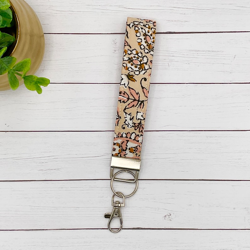 Fall Keychain Wristlet Keychain Strap Wrist Lanyard - Etsy