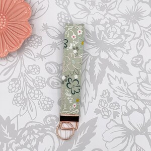 Light Green Keychain Wristlet Wrist Strap Wrist Lanyard - Etsy