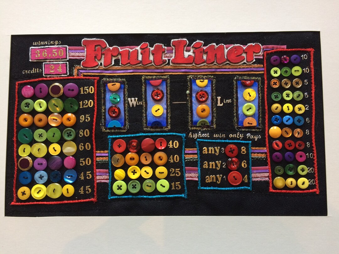 Fruit Machine in Its Full Glory. - Etsy Ireland