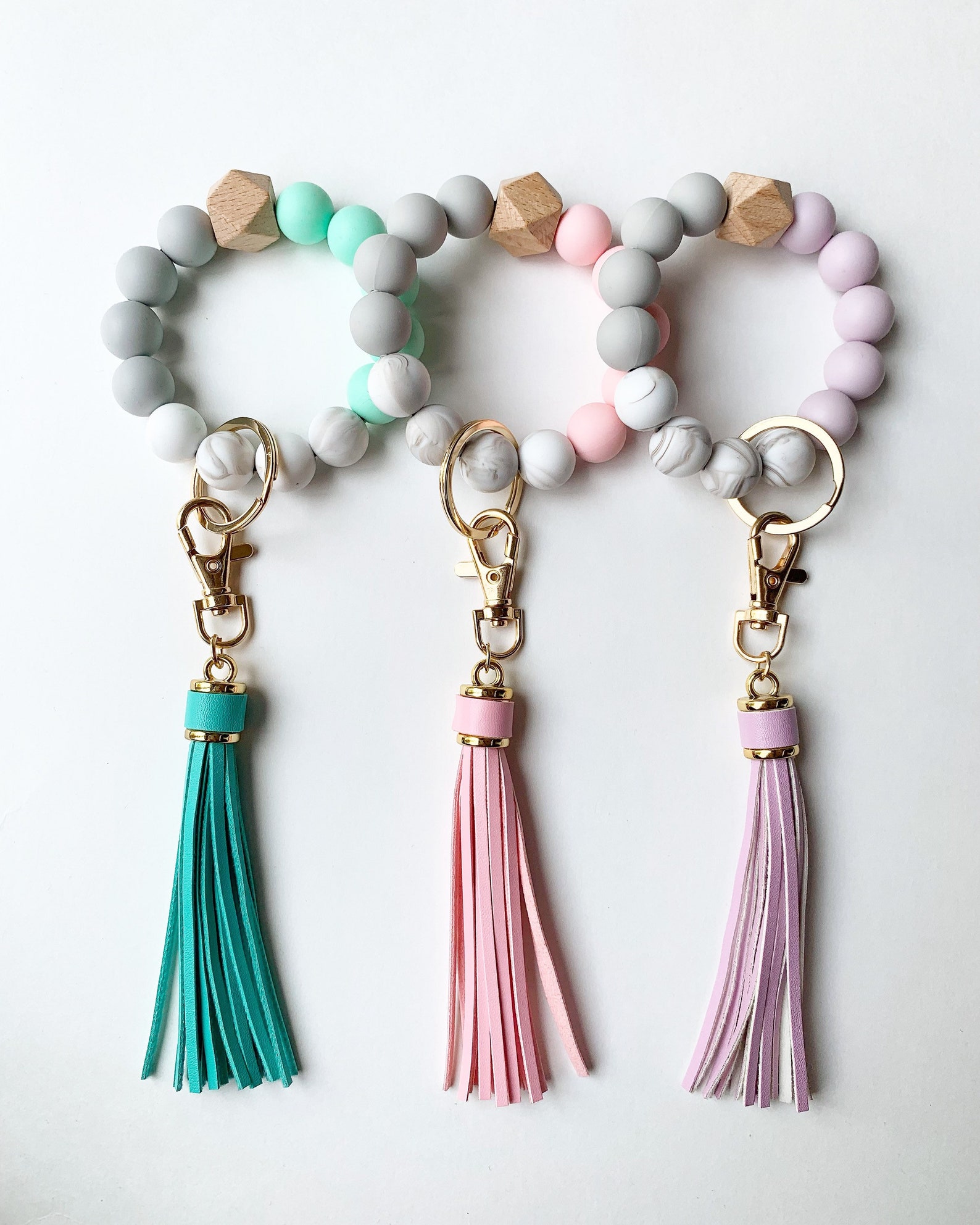 Keychain Wristlet Silicone Wristlet Keychain Silicone Keychain Key Ring Silicone Bracelet