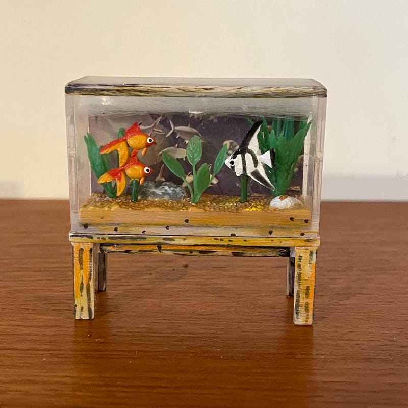 Dollhouse Fish Tank - Etsy