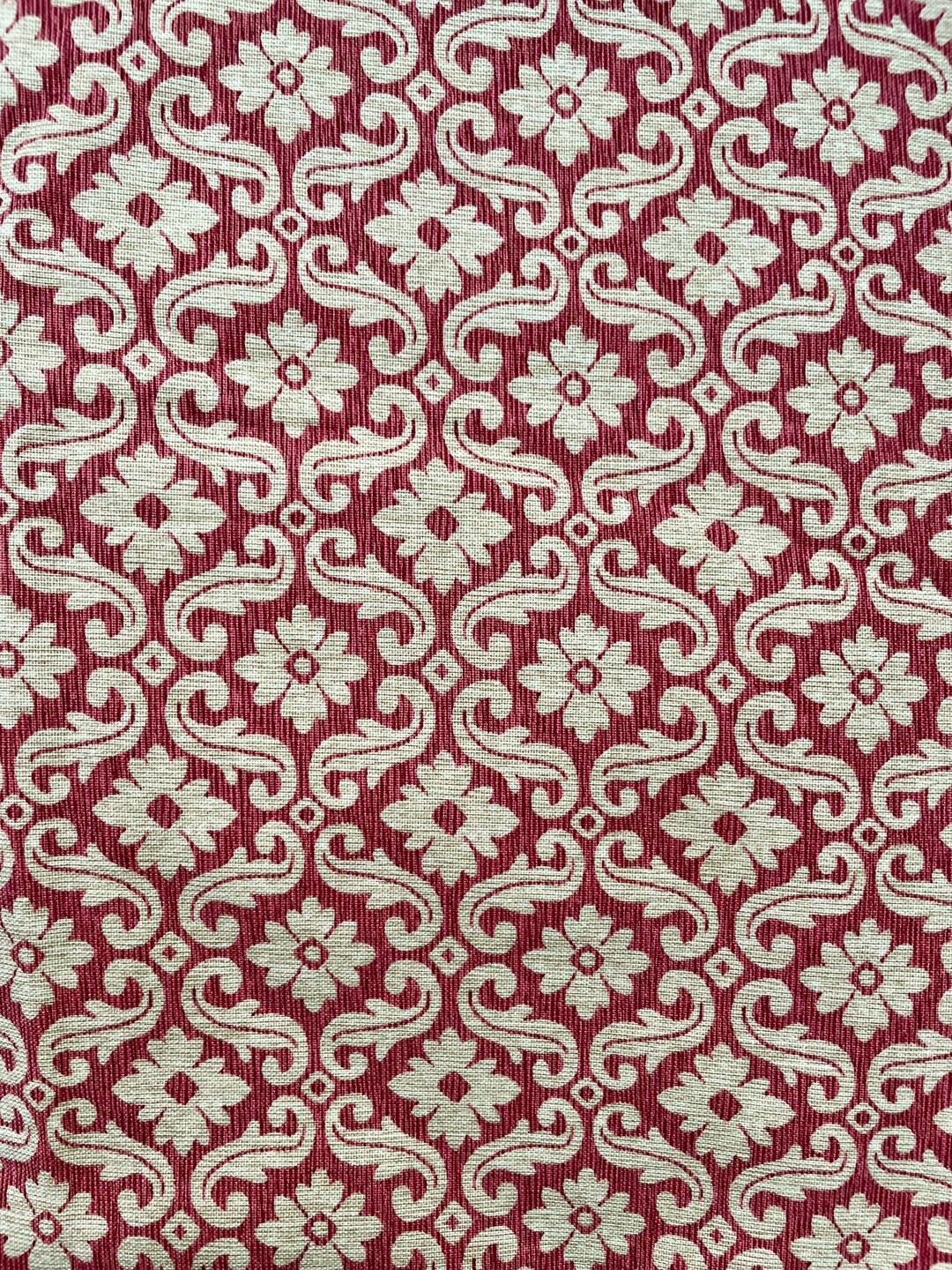 Vintage Laura Ashley Brick Upholstery Fabric Remnant for Crafts - Etsy