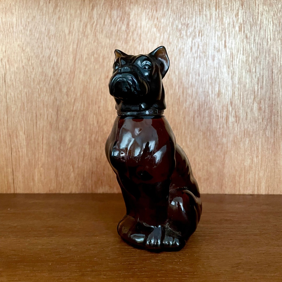 Vintage Avon Flacon Boxer Dog Apres Rasage Wild Country Aftershave ...