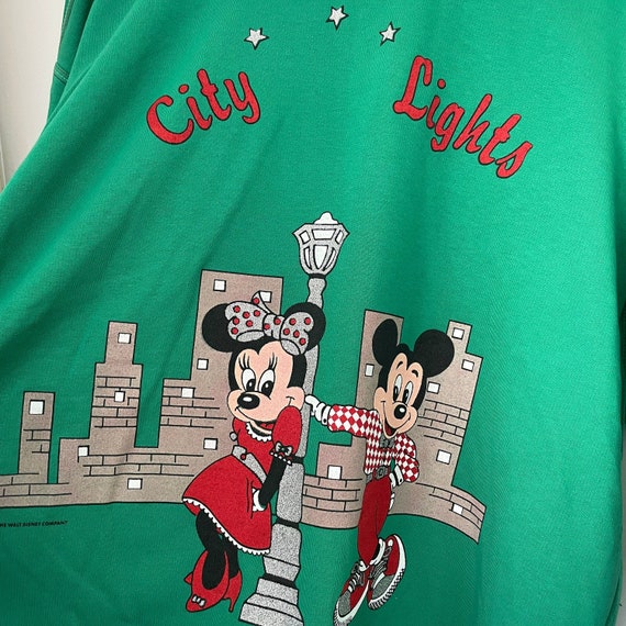 Vintage Disney City Lights Minnie & Mickey Mouse Gree… - Gem
