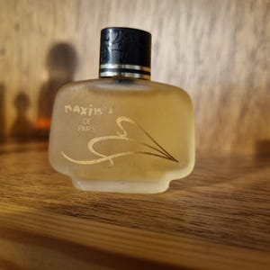 Vintage Maxim's De Paris Eau De Toilette 10ml Miniature. Almost Full - Etsy