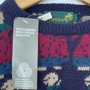 Vintage 'jumpers' Peter Rabbit Navy Blue Intarsia Knitted Jumper - Etsy