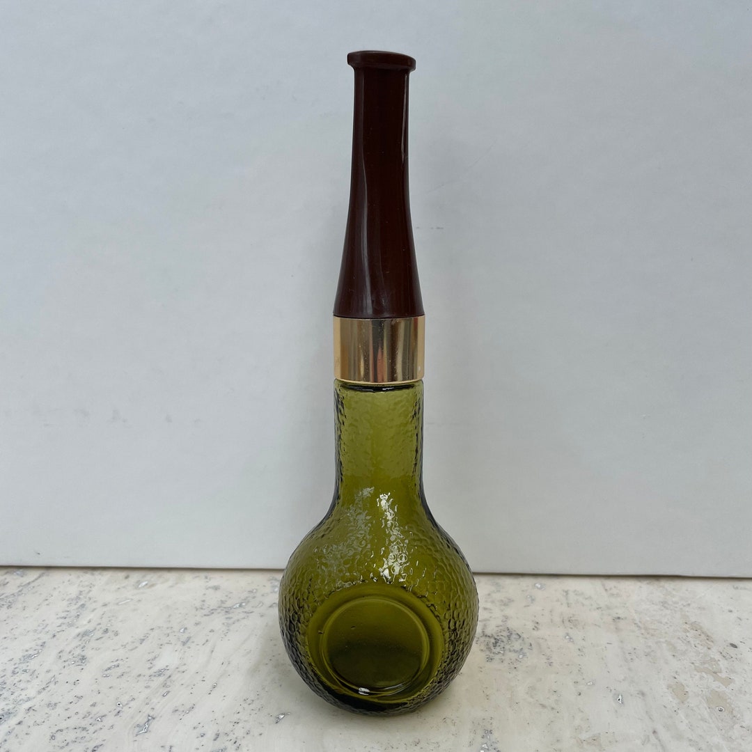 Vintage Avon the Pipe Full Green Glass Oland After Shave Lotion 60ml ...