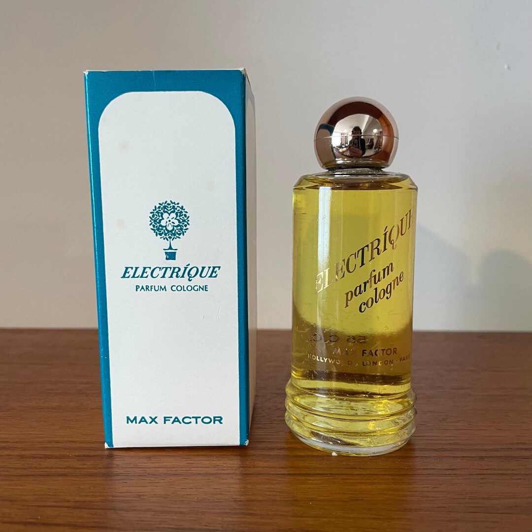 Vintage Perfume Electrique Maxfactor Perfume 50ml Full - Etsy