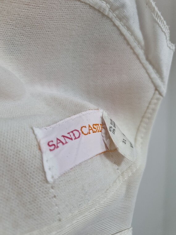 1960s Sand Castle Swimming Costume Vintage Onepiece S… - Gem