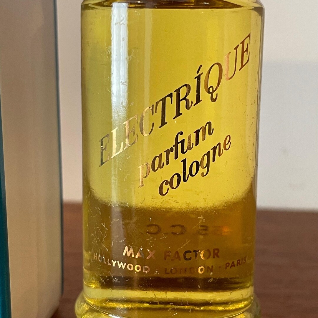 Vintage Perfume Electrique Maxfactor 50ml Full Bottle - Etsy