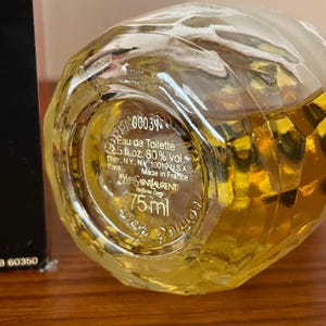 Vintage Perfume Paris by YSL, Very Rare Late 80s Unsealed Eau De ...