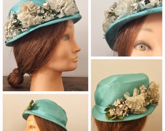 Bright Blue Hat - Etsy