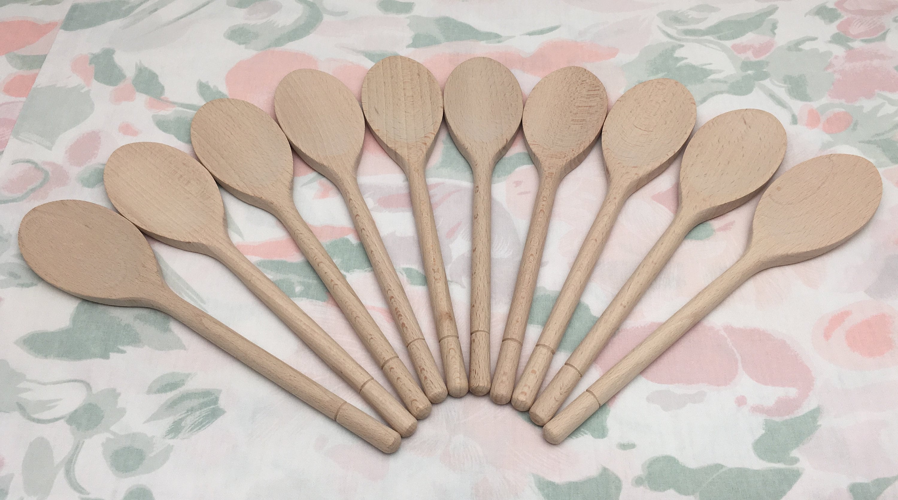 Bulk Pack of 50 Medium Wooden Spoons 10 Beech - Etsy