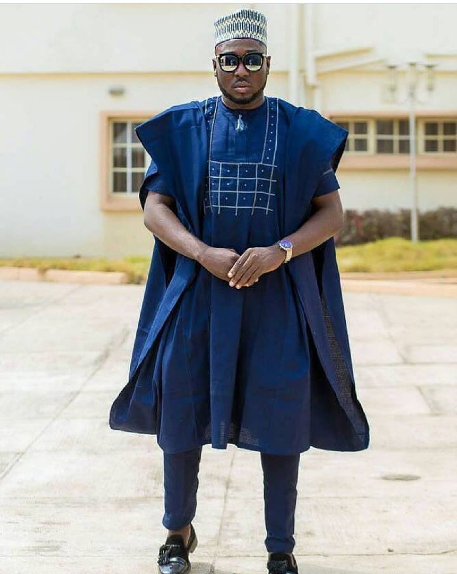 Sola African Men Agbada / African Men Shirt and Matching Pants | Etsy