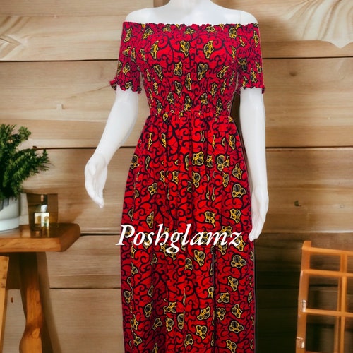 Timi African Clothing African Print Dress for Women - Etsy