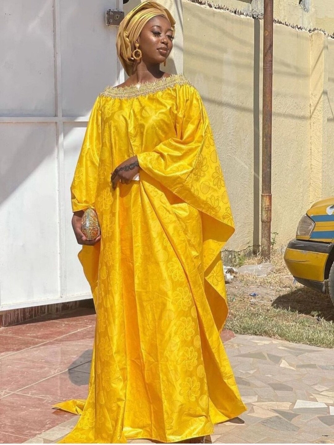 BAZIN RICHE, Bazin Dress, Senegal Dress, Senegalaise, African Dress ...