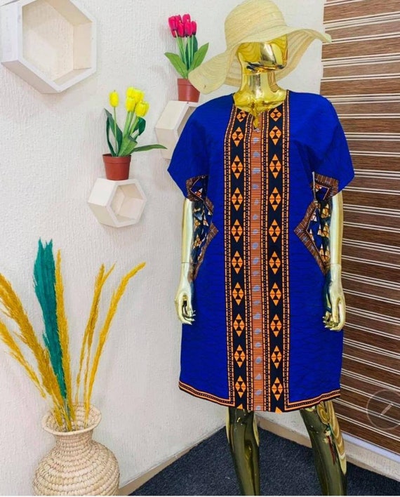 AFRICAN SHIFT DRESS Aaliyah African Short Dress African - Etsy