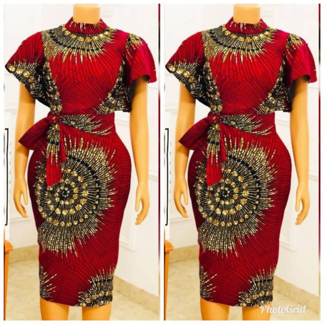 Preye African Clothing for Women // African Dress / African Print Dress ...