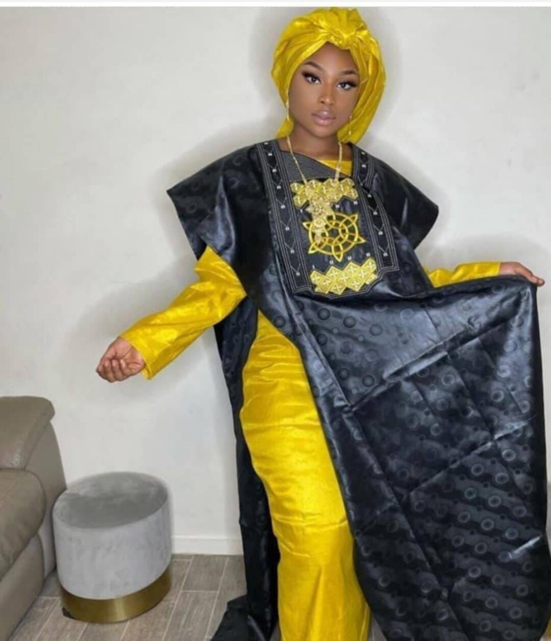 BAZIN RICHE, Bazin Dress, Senegal Dress, Senegalaise, African Dress ...