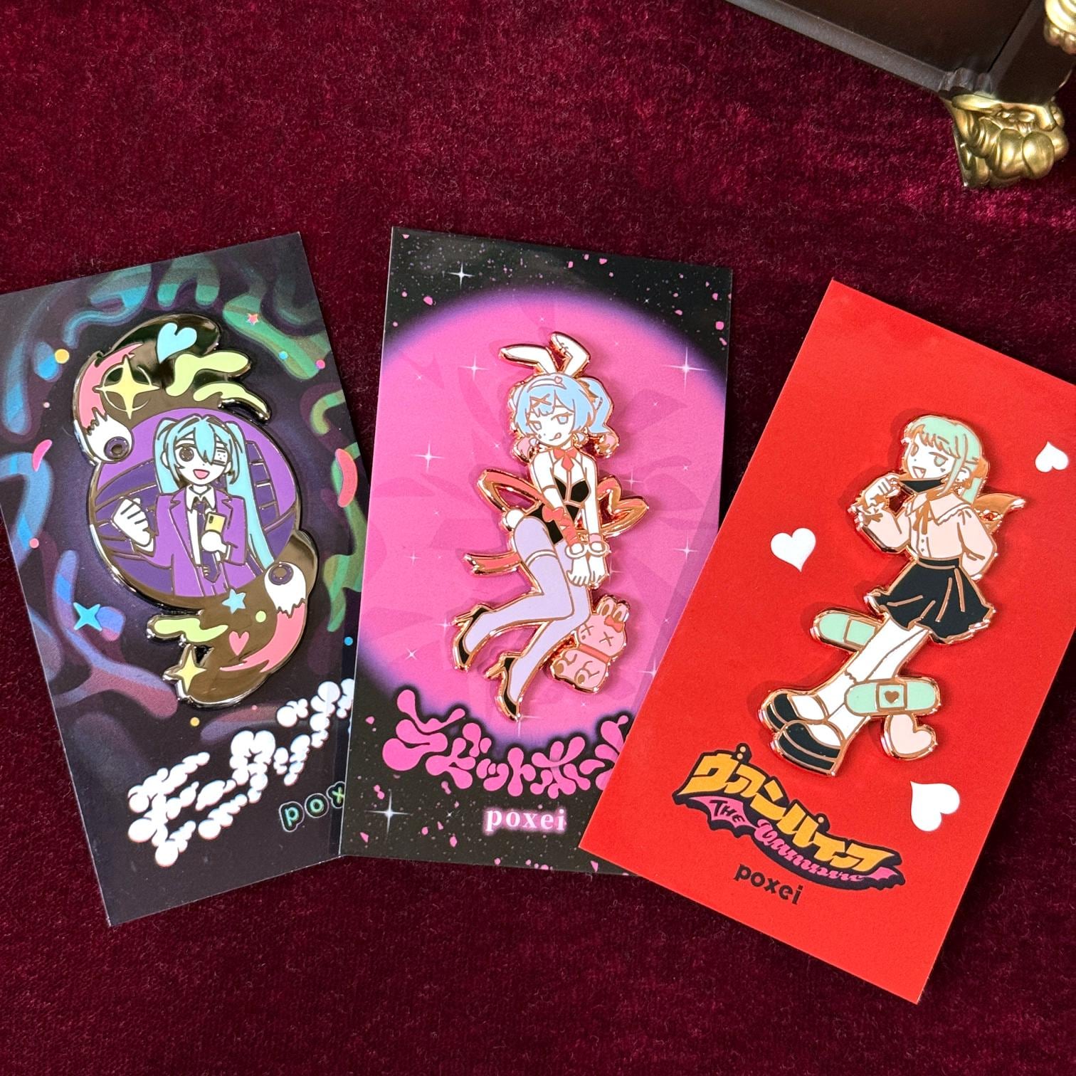 Vocaloid Song Enamel Pins Vol. 4 - Etsy