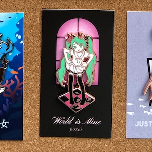 Vocaloid Song Enamel Pins Vol. 3 - Etsy